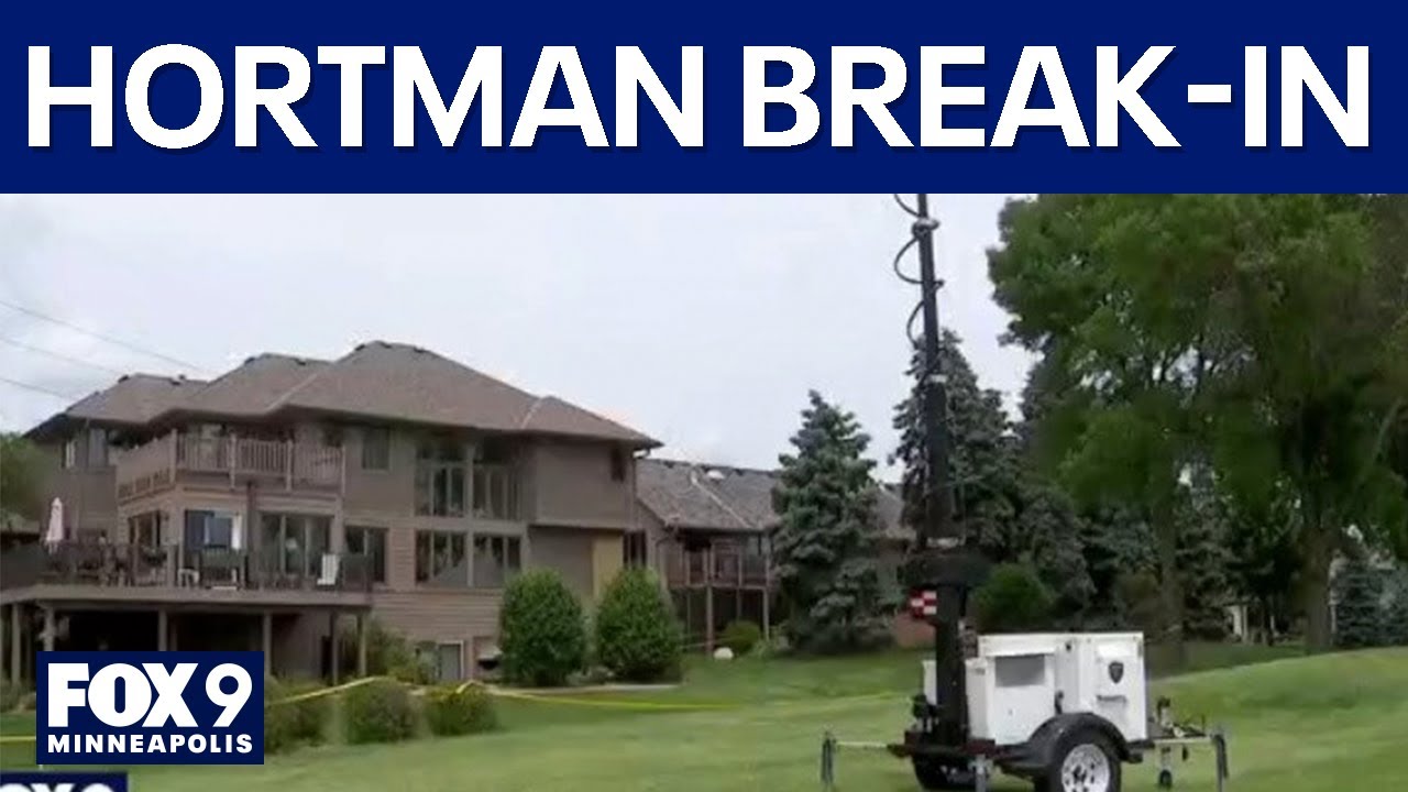 Hortman home broken into days after fatal shootings - YouTube