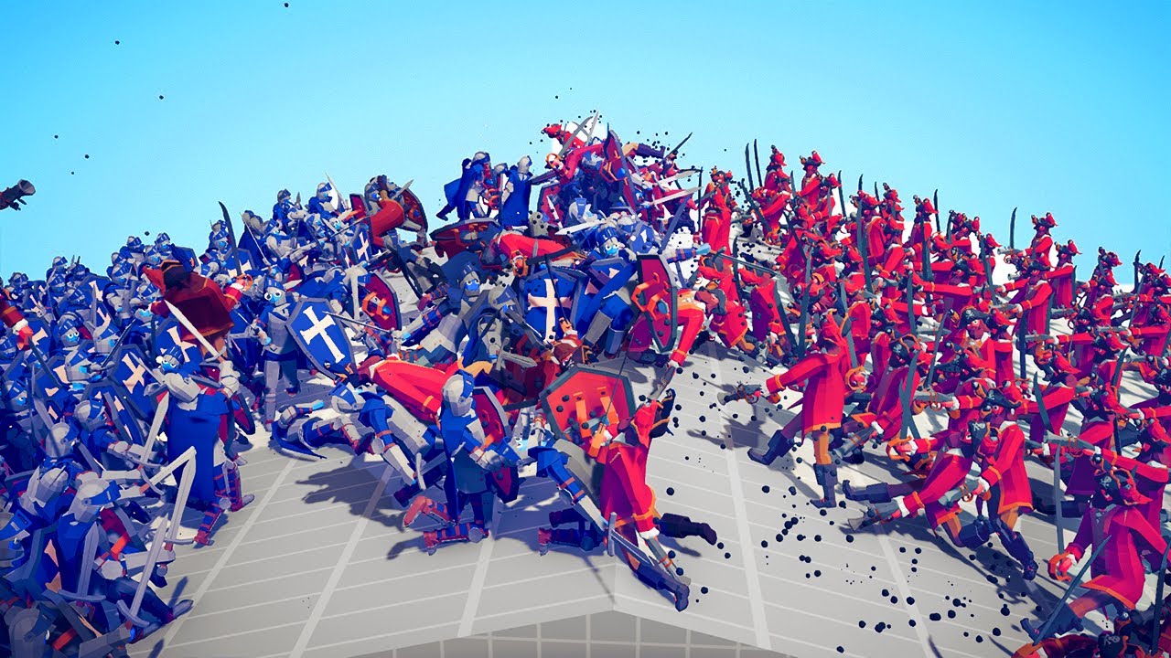 100x MEDIEVAL KING ARMY 👑 vs 🏴‍☠️ 100x PIRATE ARMY / Totally Accurate ...