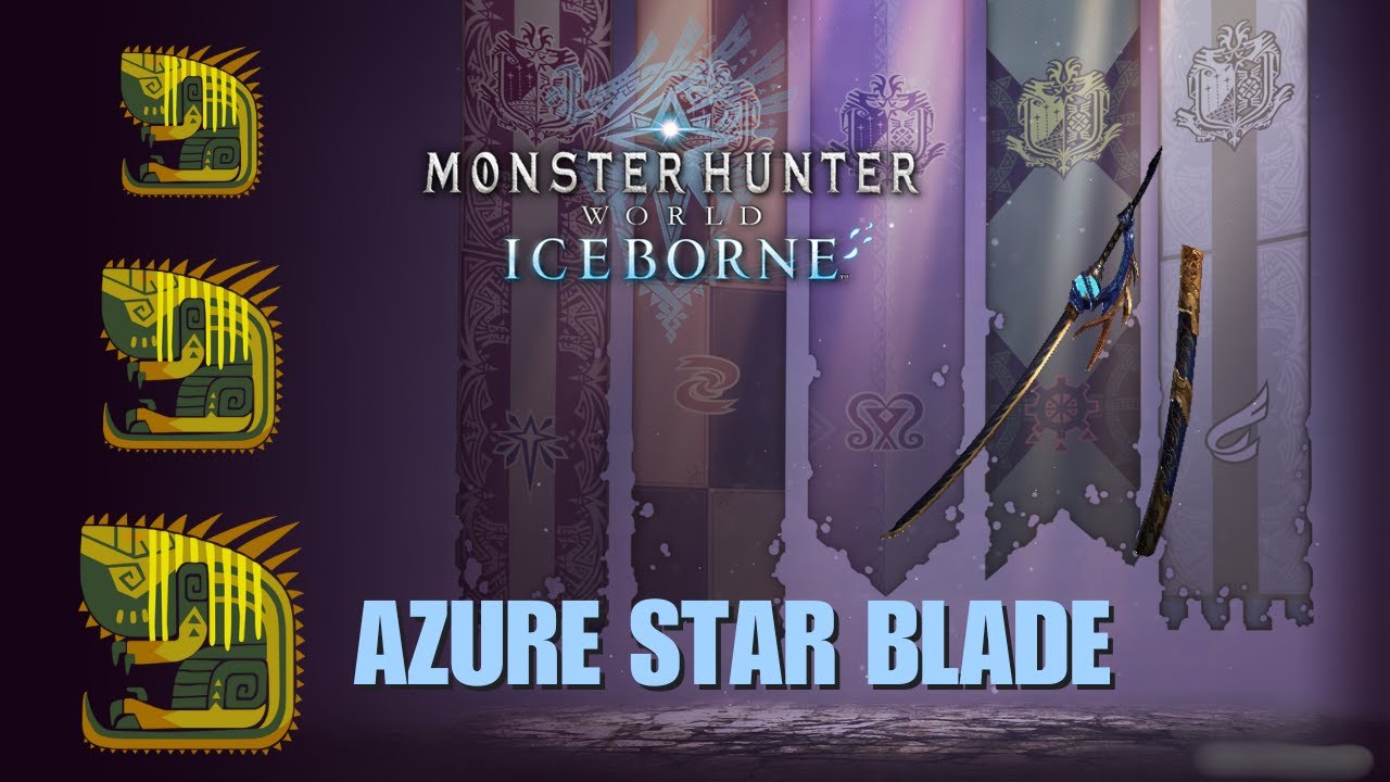 MONSTER HUNTER WORLD ICEBORNE - USJ: GOLD STAR TREATMENT - AZURE STAR ...