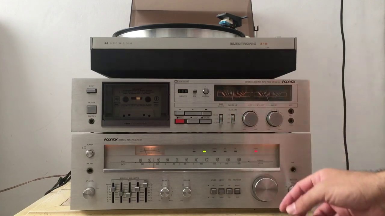 Tape Deck Polyvox CP-80M - YouTube
