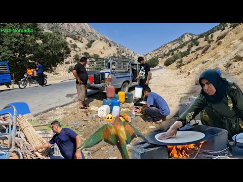 A Day of Nomadic Life in the Heart of the Mountains