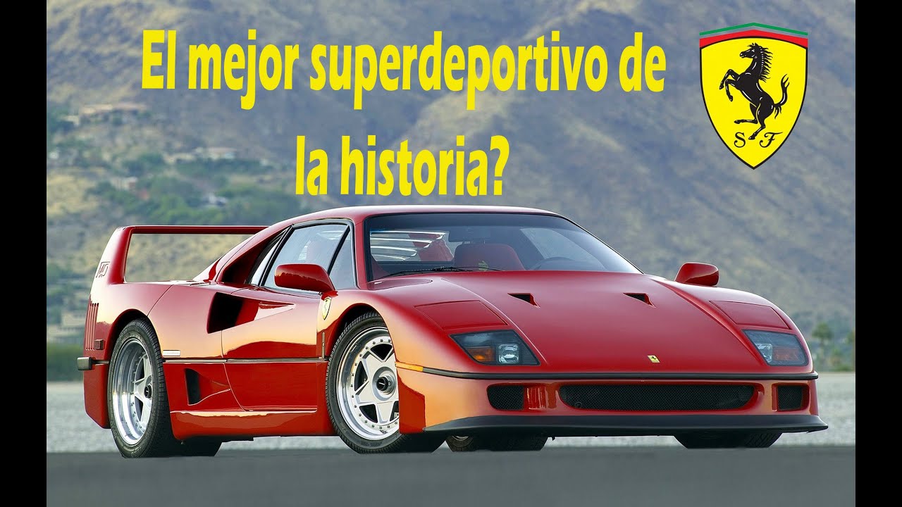 El último Ferrari: F40 - YouTube