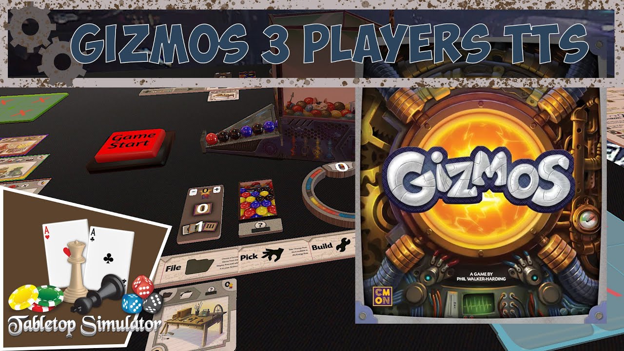 Gizmos | How to Play | Full Playthrough | Tabletop Simulator - YouTube