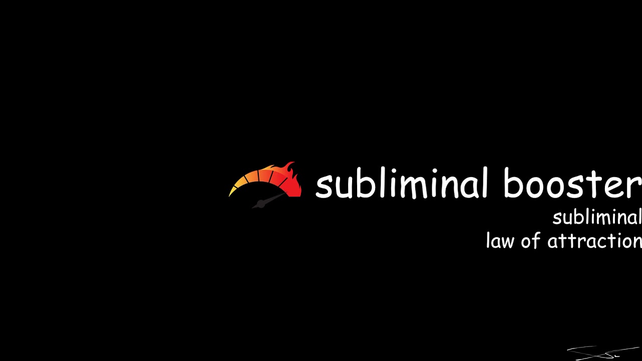 Subliminal Booster | Subliminal | Law of attraction - YouTube