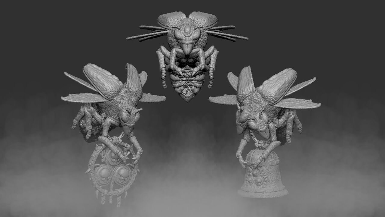 Nurgle Plague Fly resculpt - YouTube