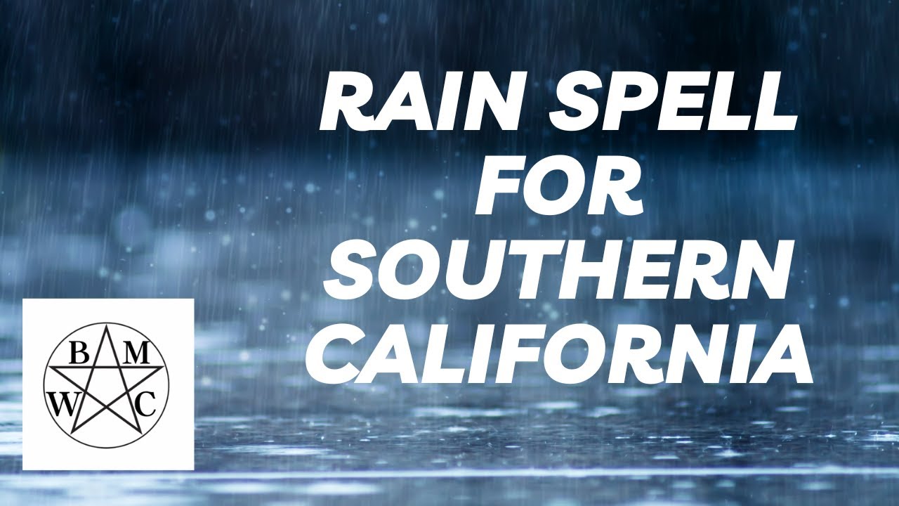 Rain Spell for Southern California - YouTube