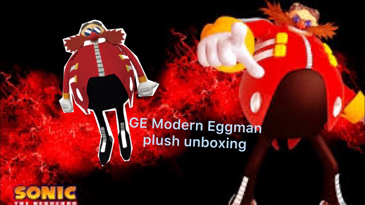 GE Modern Eggman Plush Unboxing - YouTube