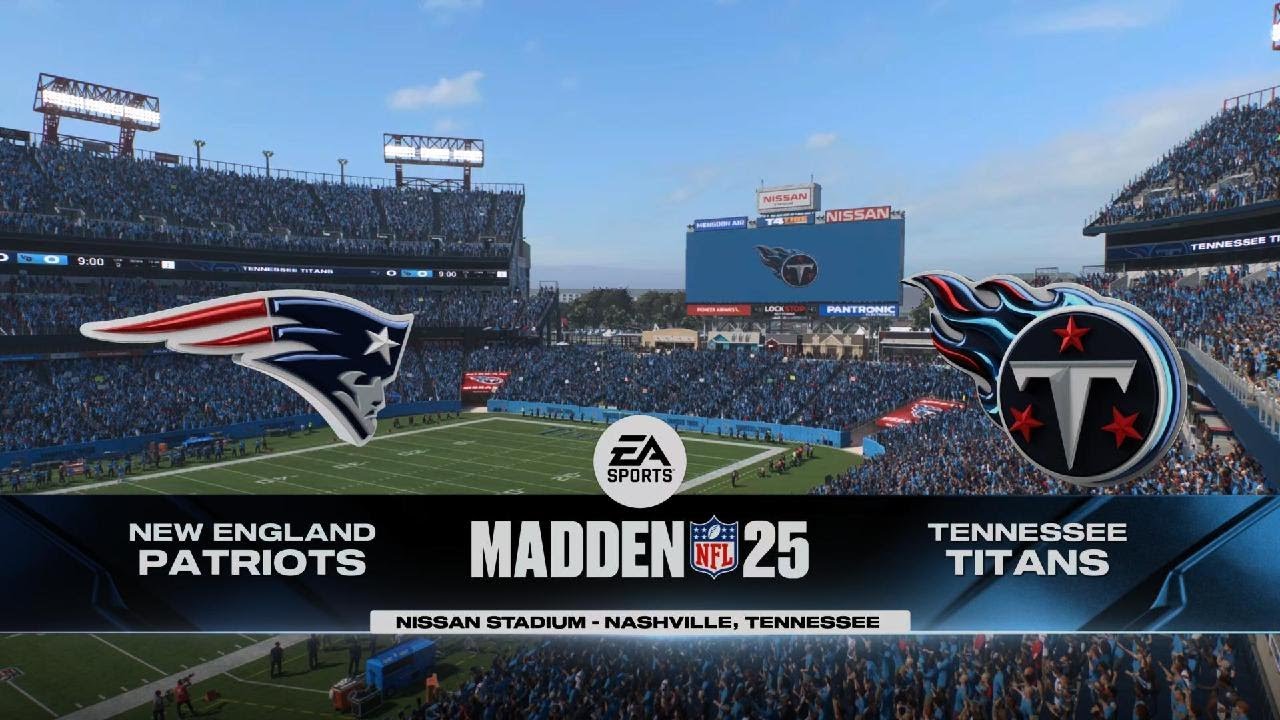 Madden NFL 25 NFL Week 9 Simulation The New England Patriots vs The ...