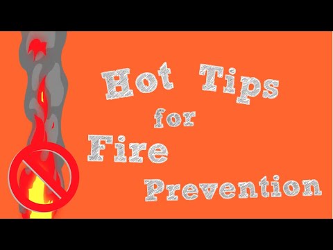 "Hot Tips for Fire Prevention" - Cooking Safety - YouTube