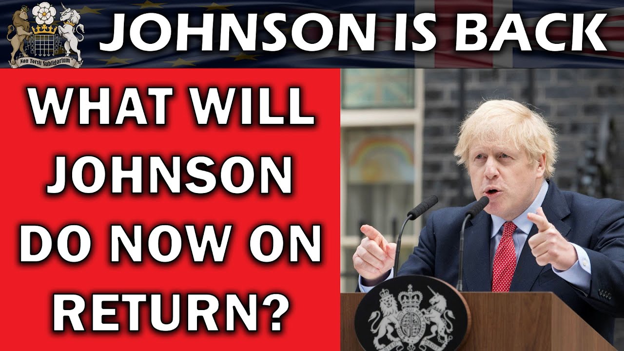 Boris Johnson Back on the Frontline - YouTube