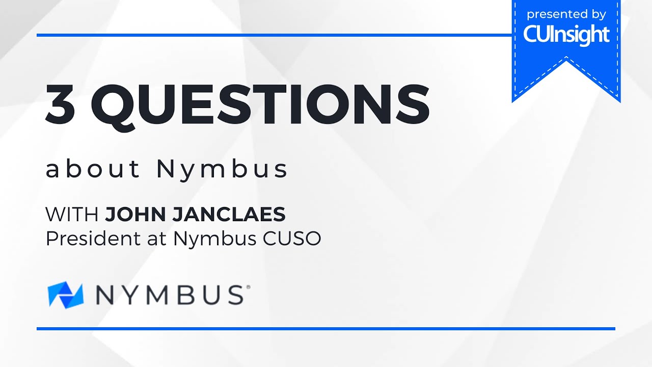 3 Questions with Nymbus CUSO's John Janclaes - YouTube