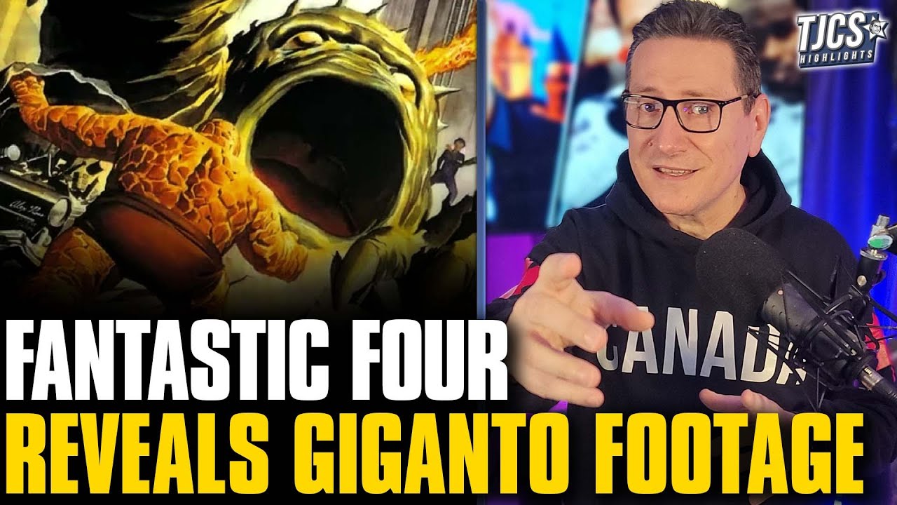 Fantastic Four Shows First Footage Of Original Villain Giganto - YouTube