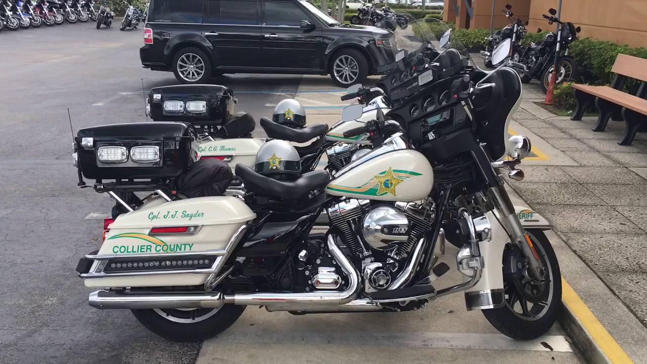 SHERIFF MOTORCYCLES HARLEY DAVIDSON USA - YouTube