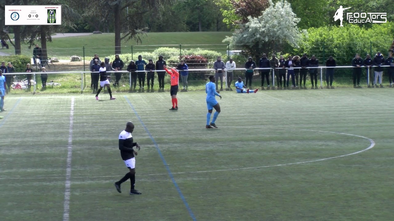 Champigny Football Club Vs Aulnaysienne ESP - YouTube