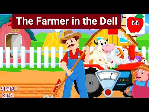 The Farmer in The Dell | Nursery Rhyme for kids#kidsvideo # ...