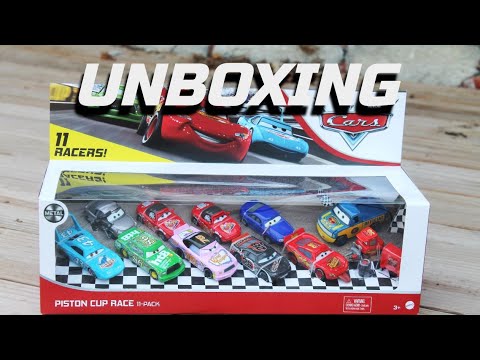 Disney Cars Piston Cup Race 11 Pack Unboxing 2021