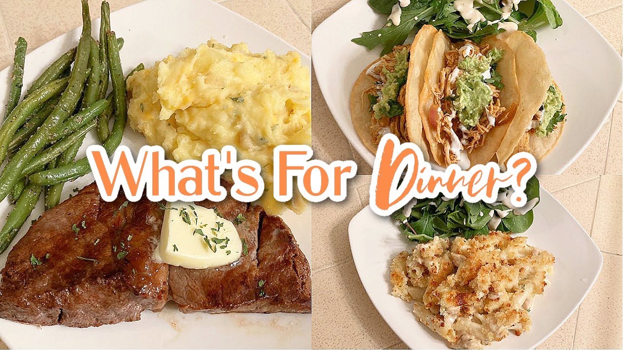 What's For Dinner? | Realistic & Easy Budget Friendly Family Meal Ideas ...