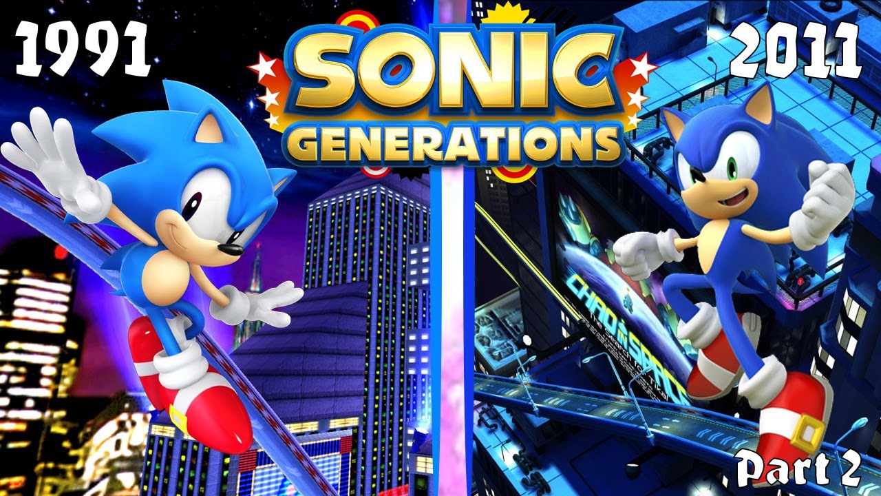 The SONIC ADVENTURE era in SONIC GENERATIONS | Part - 2 - YouTube