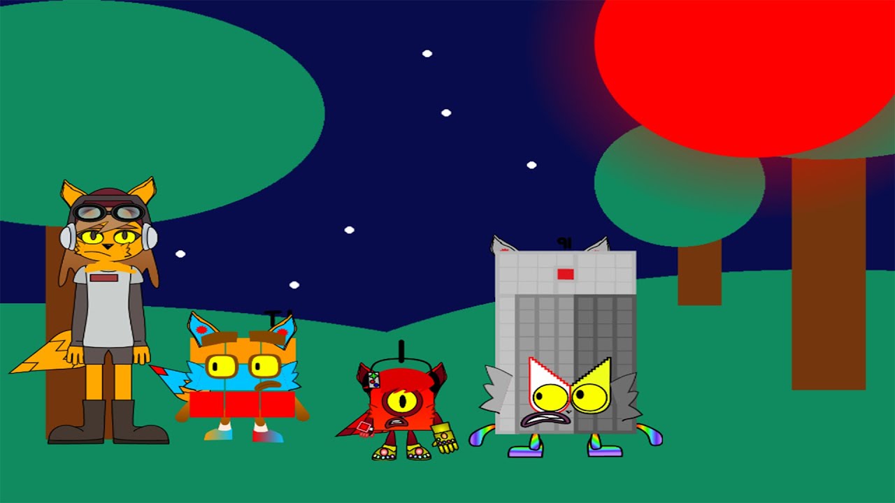 Numberblocks season: Amir Tanner and 91 turns meggy into a werewolf ...