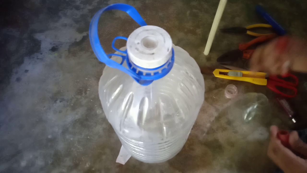 D.i.y perangkap ikan dari botol - YouTube