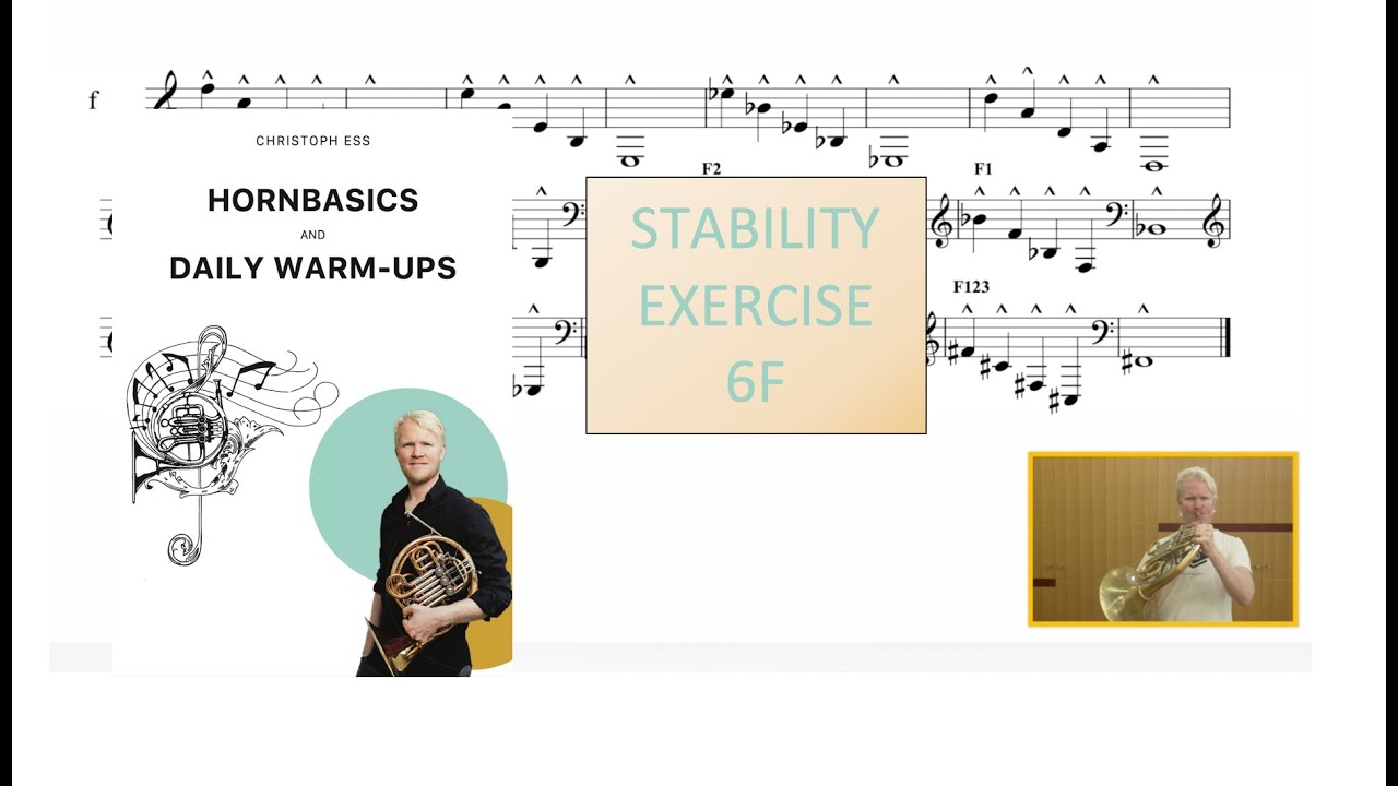 French Horn Masterclass - 6f Warm-up and Basics by Christoph Ess ...