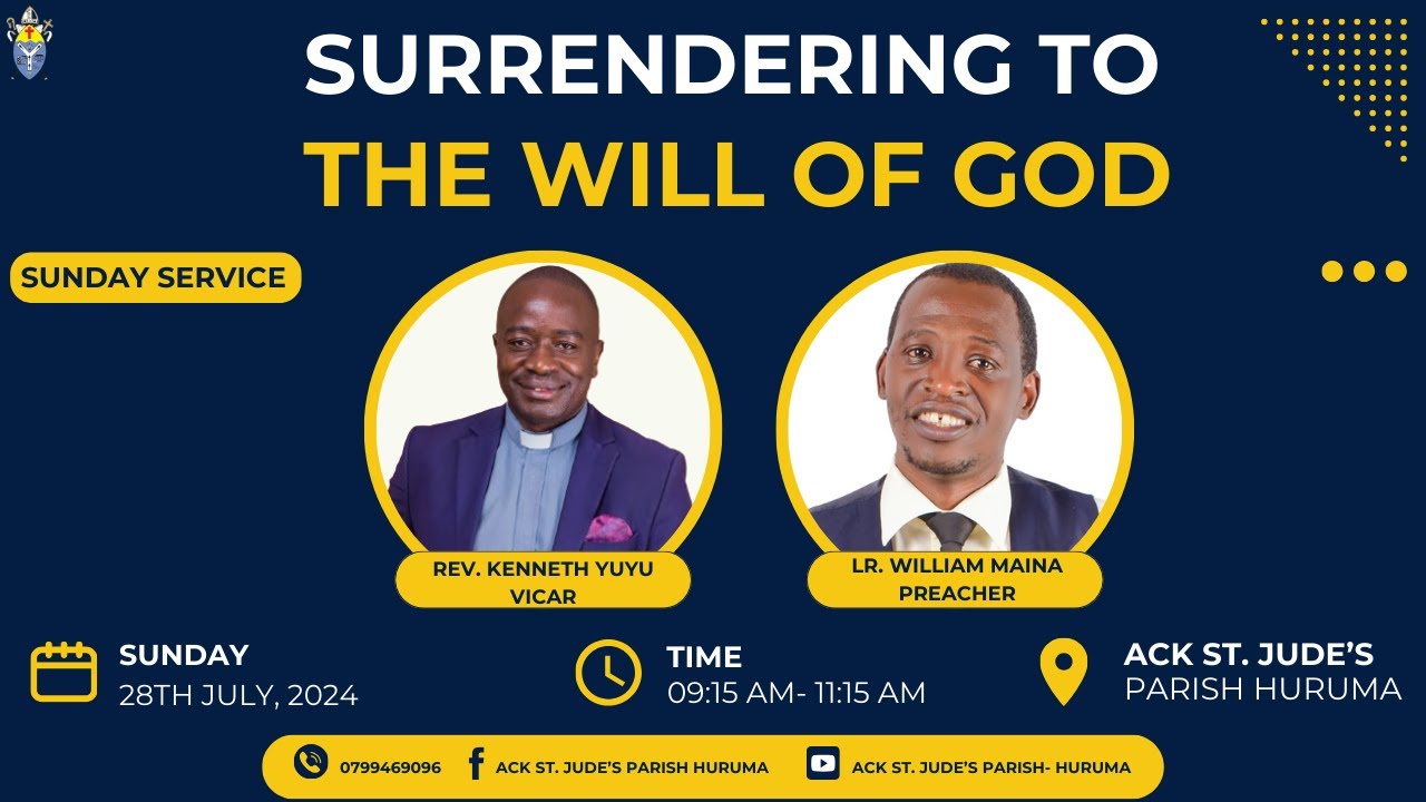 English Service: 9th Sunday after Trinity - YouTube