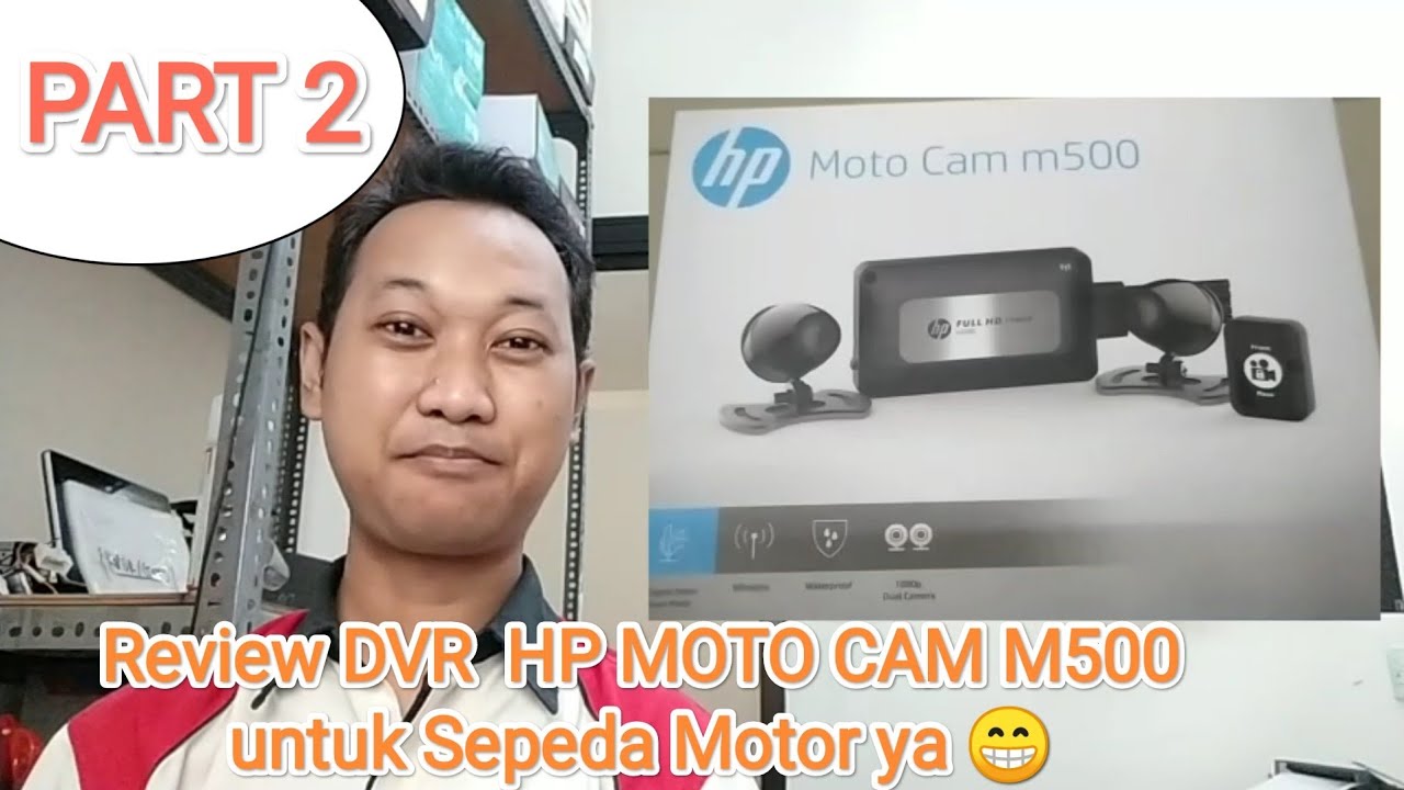 Review DVR HP MOTOCAM M500 Buat Sepeda Motor Part 2 - YouTube