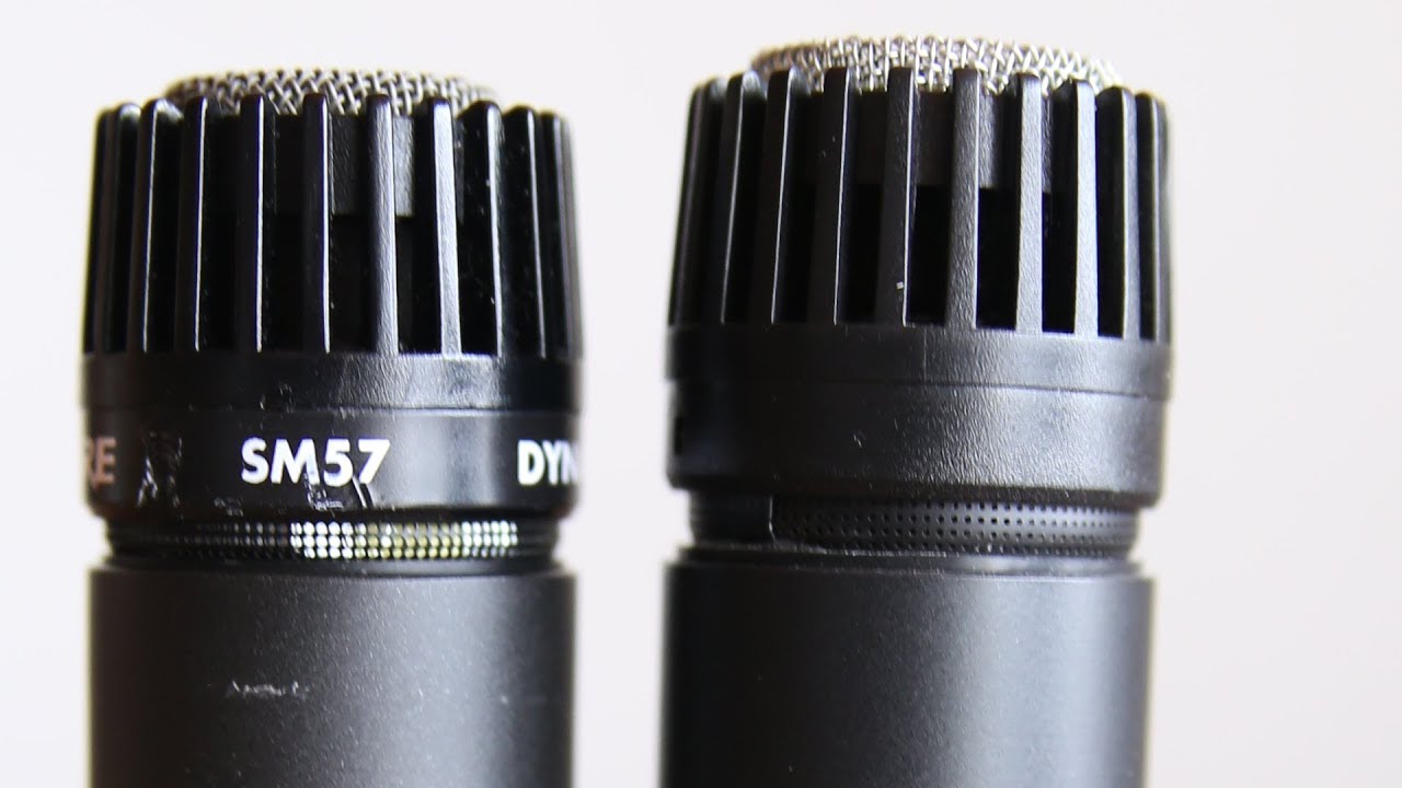 Weymic WM57 (12€) vs. Shure SM57 (96€) - YouTube