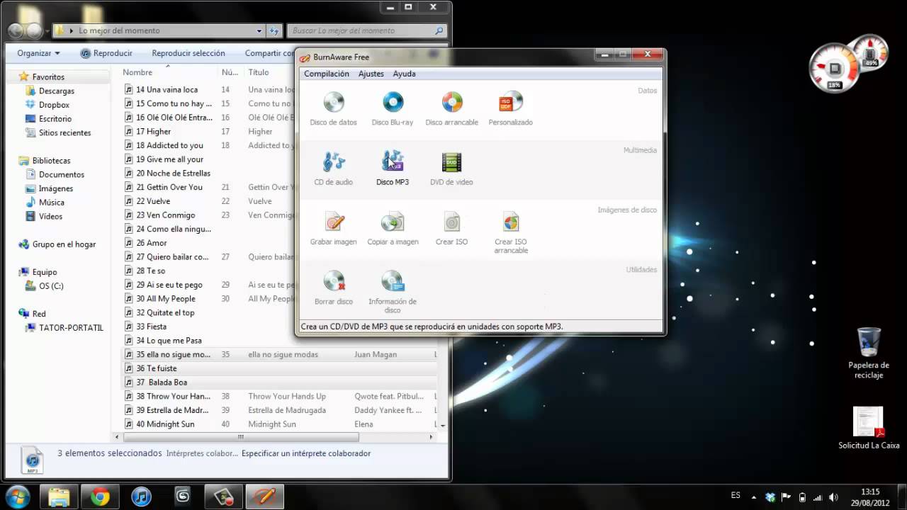 VideoTutorial: Graba CDs y DVDs - YouTube