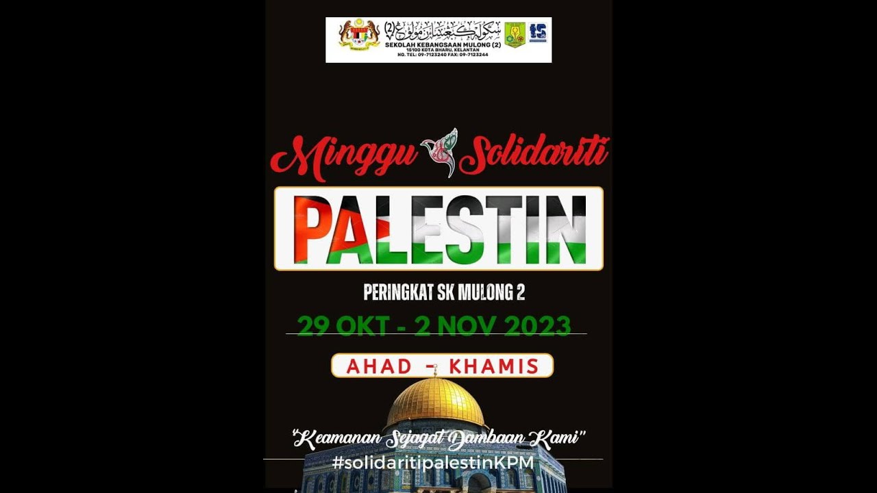 704.PELANCARAN MINGGU SOLIDARITI PALESTIN - YouTube