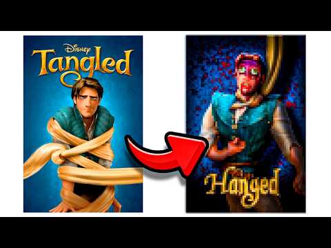 I Made Disney Movie Posters Horror