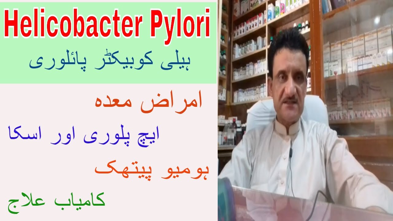 Helicobacter Pylori Its H.Pathic Treatment Prt 2 By Dr Asad Naqvi - YouTube