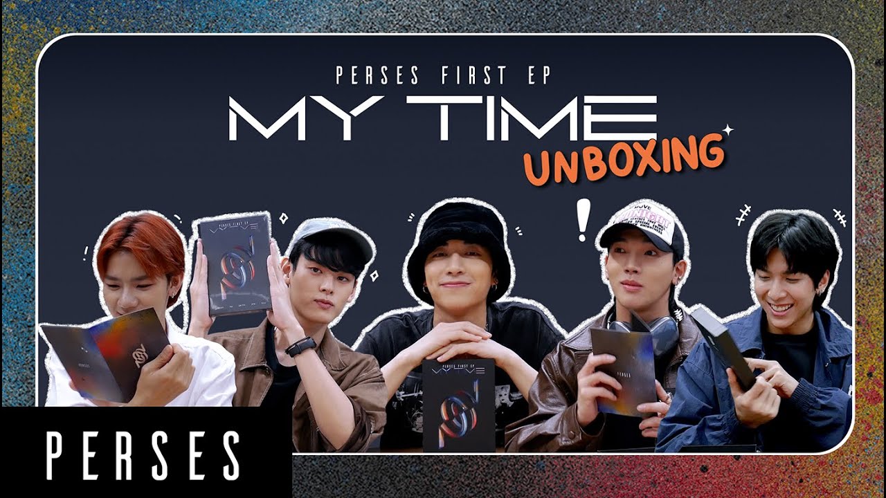 Unboxing of PERSES FIRST EP ‘MY TIME' - YouTube