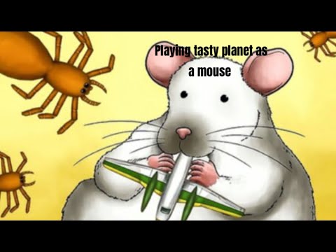 Playing tasty planet as a mouse - YouTube
