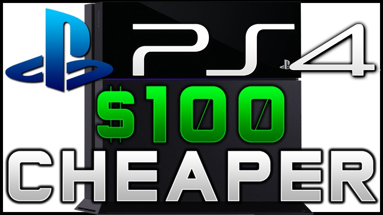PS4 $100 Cheaper than XBOX ONE! (Sony PlayStation 4 Console Price ...