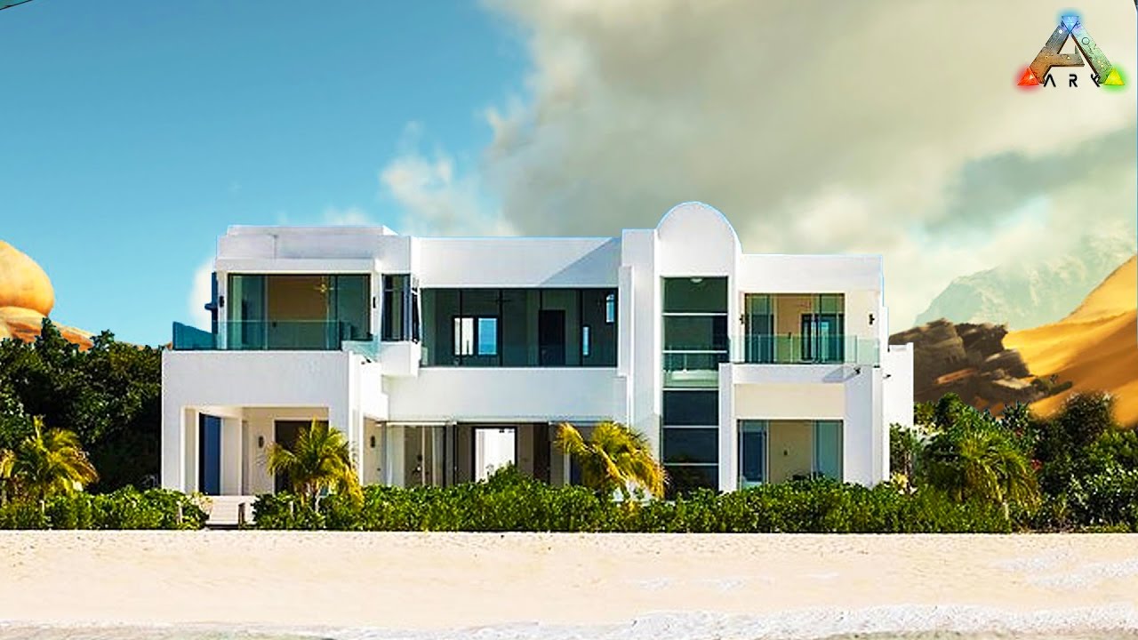 ARK SURVIVAL: HALLOWEEN SPECIAL - EPIC MANSION BUILD - ARK SCORCHED ...