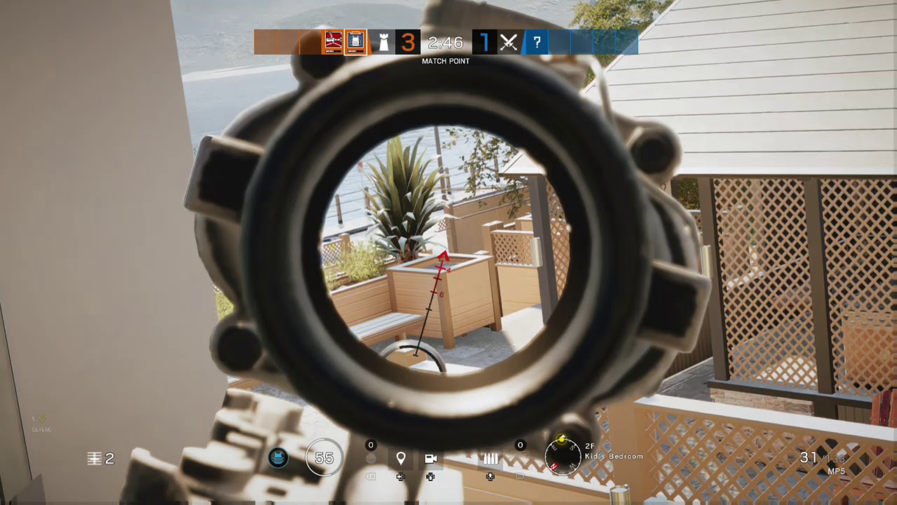 Headshot kill on r6 - YouTube