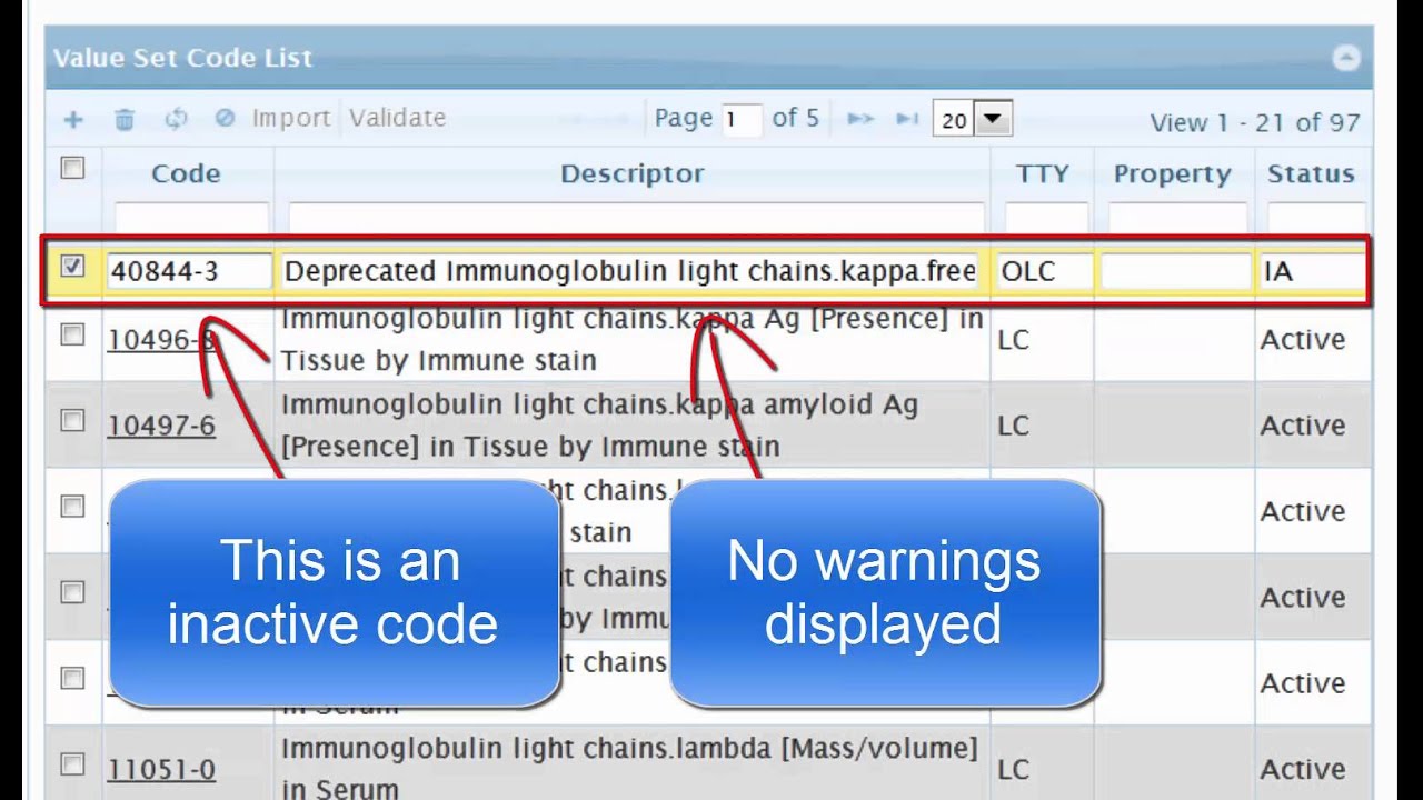 NLM Value Set Authority Center (VSAC). Manually Adding Code To Value ...