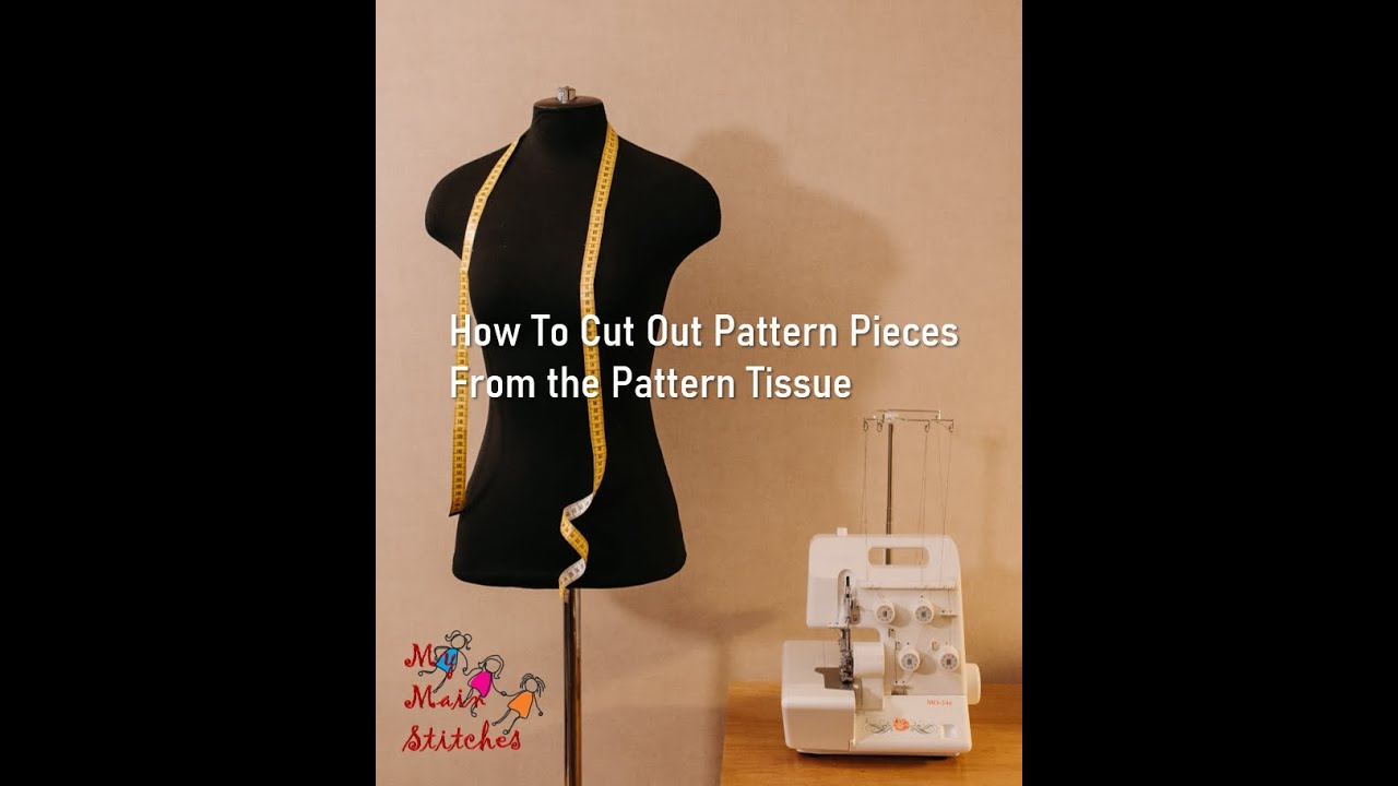 How to #Cut out pattern #pieces - YouTube
