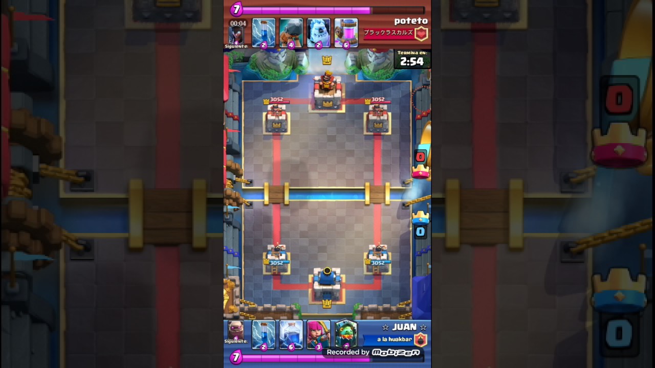 (Jugando en la arena legendaria flash royale) final epico - YouTube