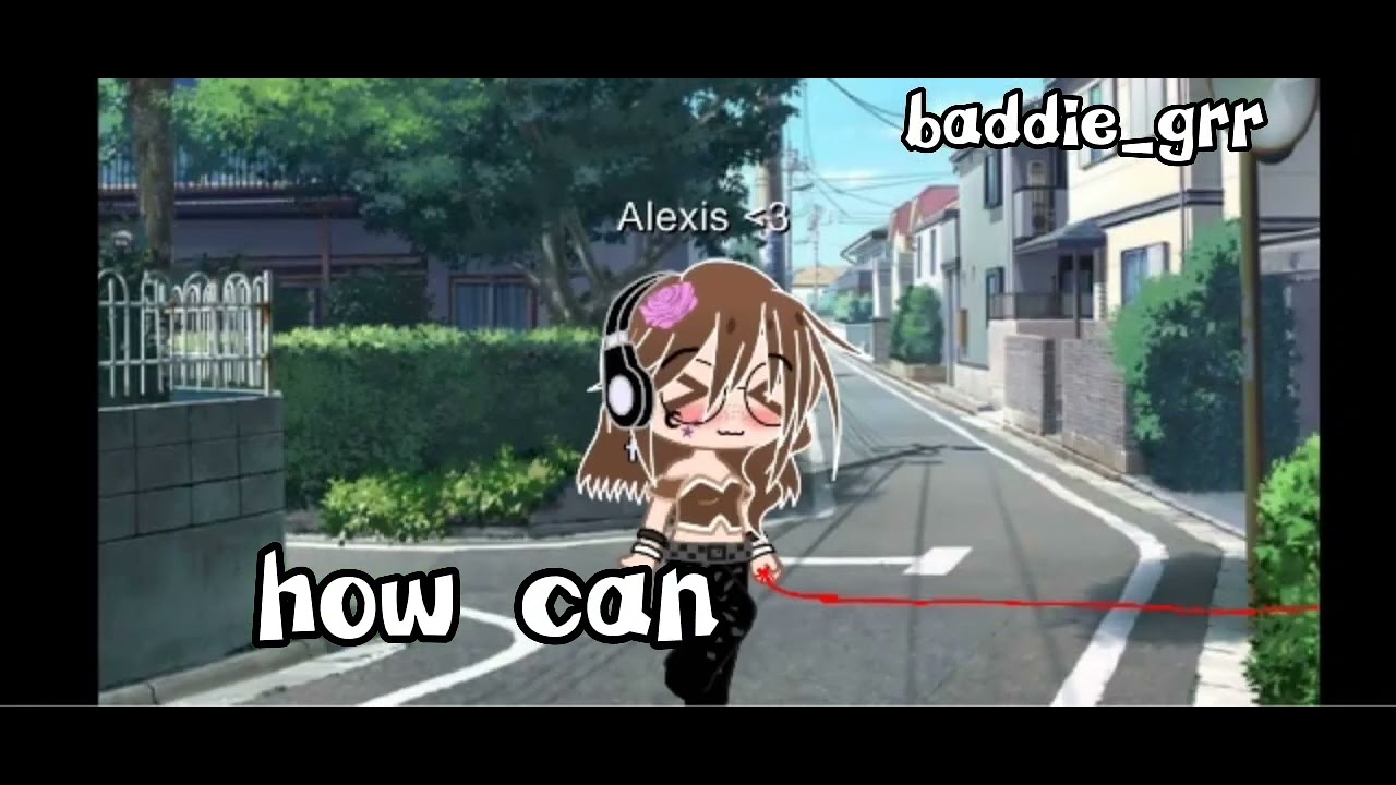 red string of fate- baddie_grr/gacha club - YouTube