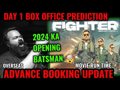 FIGHTER BOX OFFICE COLLECTION DAY 1 | FIGHTER ADVANCE BOOKING | HRITHIK ...
