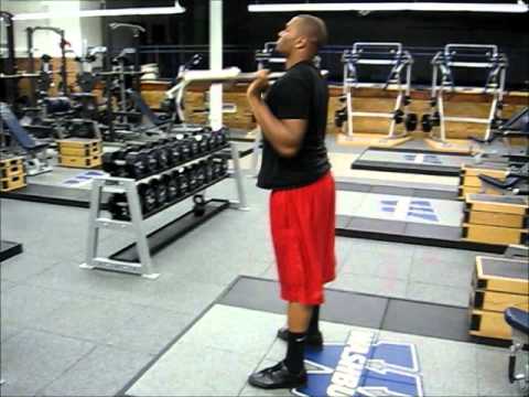 hang cling and jerk - YouTube