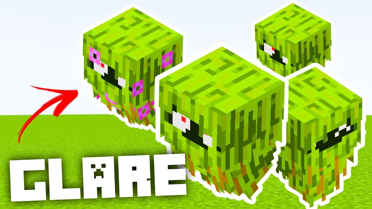 HOW TO SPAWN GLARE IN MCPE 1.18! • Glare Addon MCPE • Glare Minecraft ...