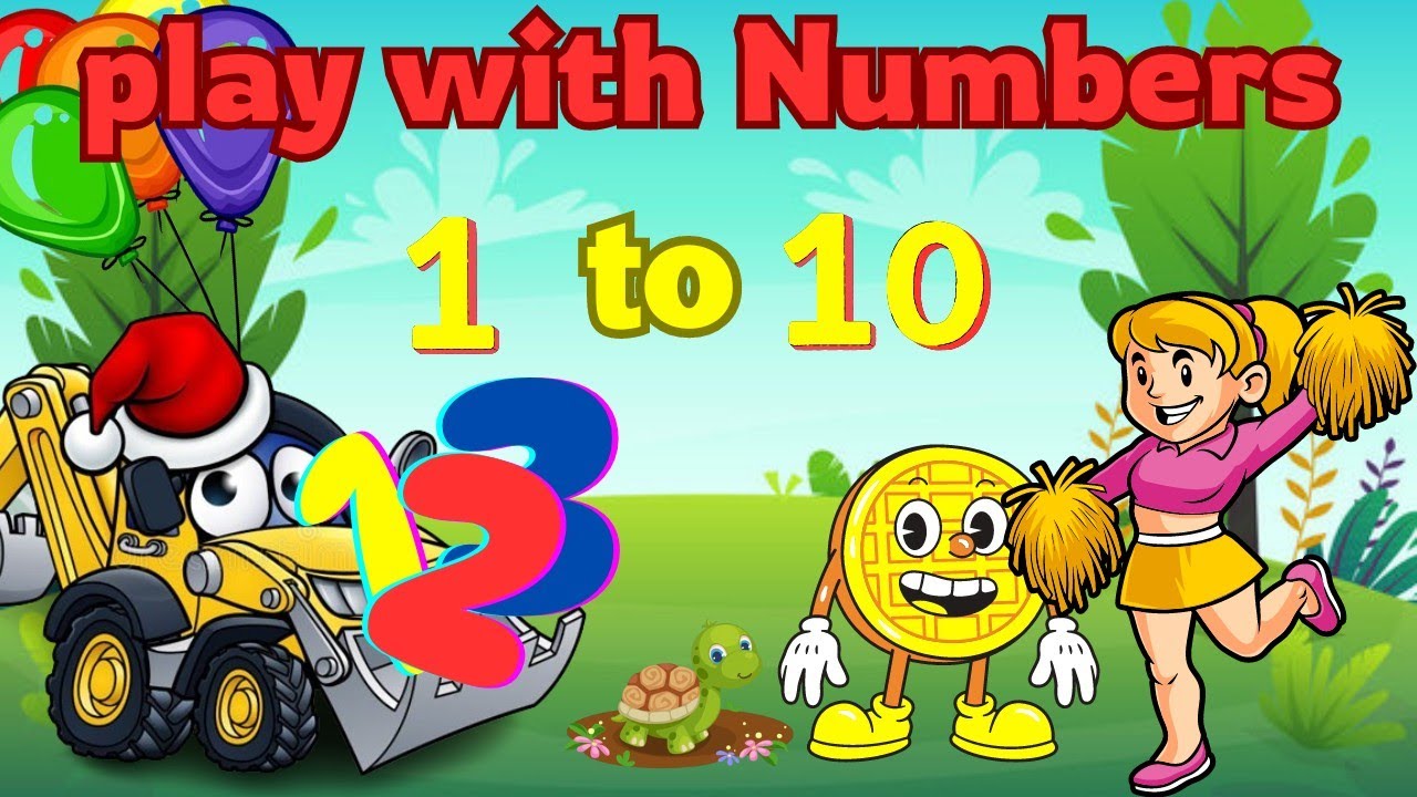 Numbers learning for kids | 123 learning | 123 animation | learn ...