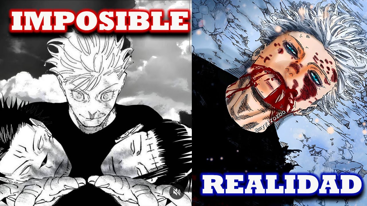 Satoru DERROTADO ¡GOJO VS SUKUNA El FINAL Mas TRISTE Y POLEMICO! ¿En ...