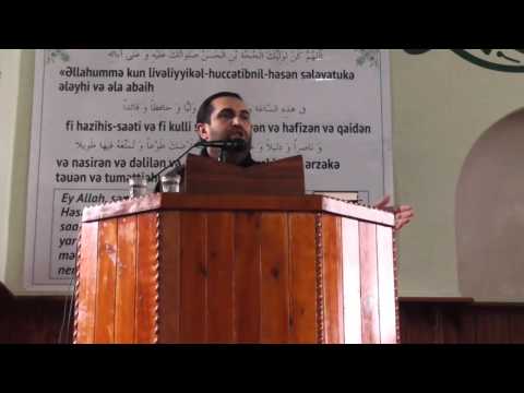 Ustad Haci Namiq.Cume Gunun 1-ci Xutbesi (04.12.2015)