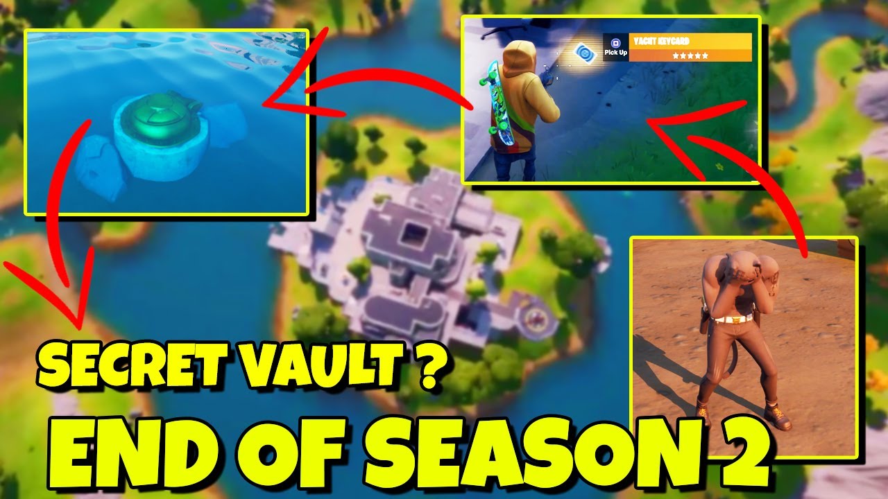 Fortnite **NEW SECRET VAULT?** Or End Of Season 2 EVENT ? - YouTube