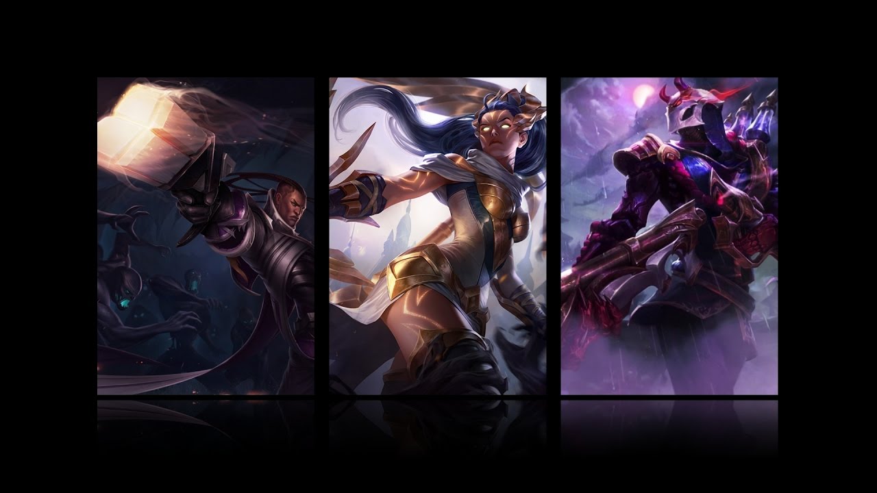 Montage #1 - Marksman - Lucian | Vayne | Jhin - YouTube