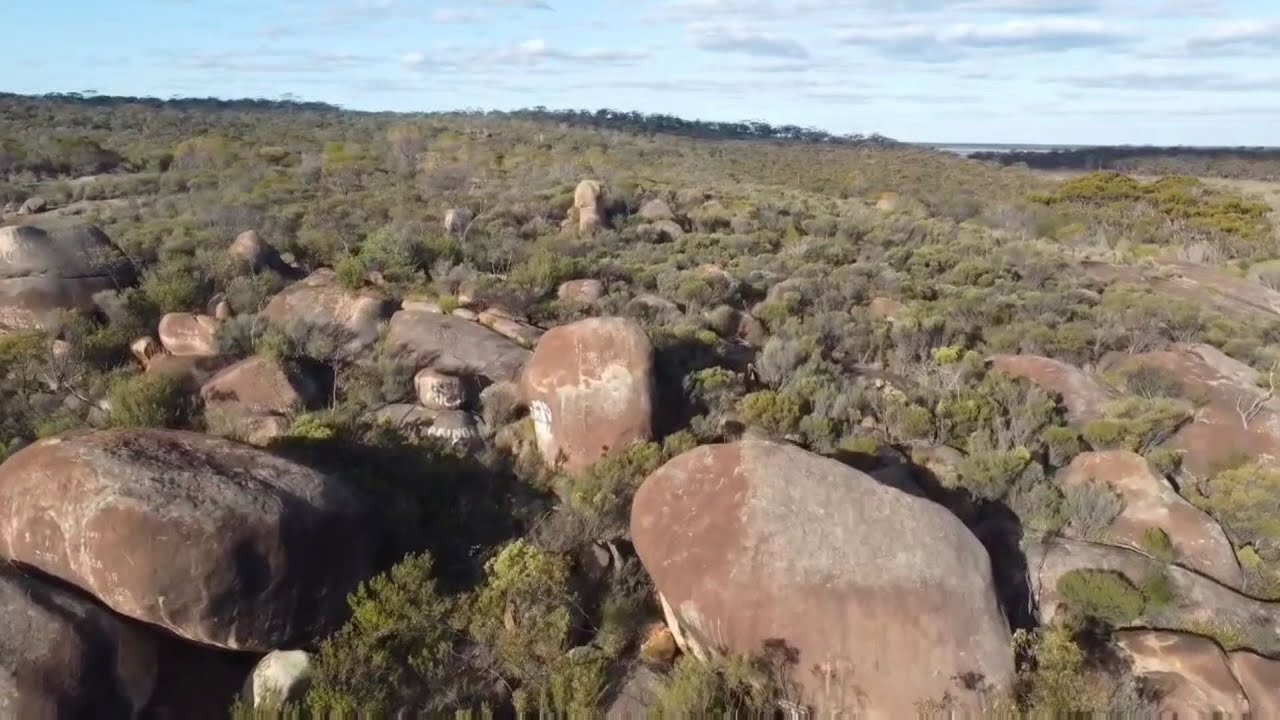 Dundas Rocks, near Norseman, W.A. - YouTube